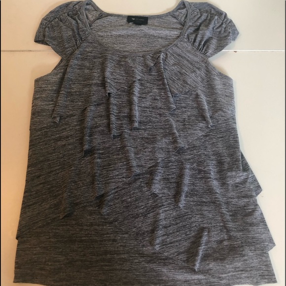 AB Studio | Tops | Ab Studio Ruffle Blouse | Poshmark